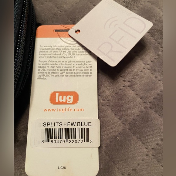 lug | Bags | Lug Firework Navy Splits Wallet Red White Blue Lug Mini ...